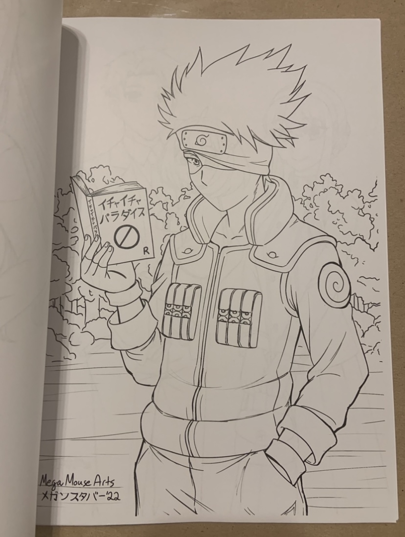 Colouring Book – Anime II – Welcome to MegaMouseArts!
